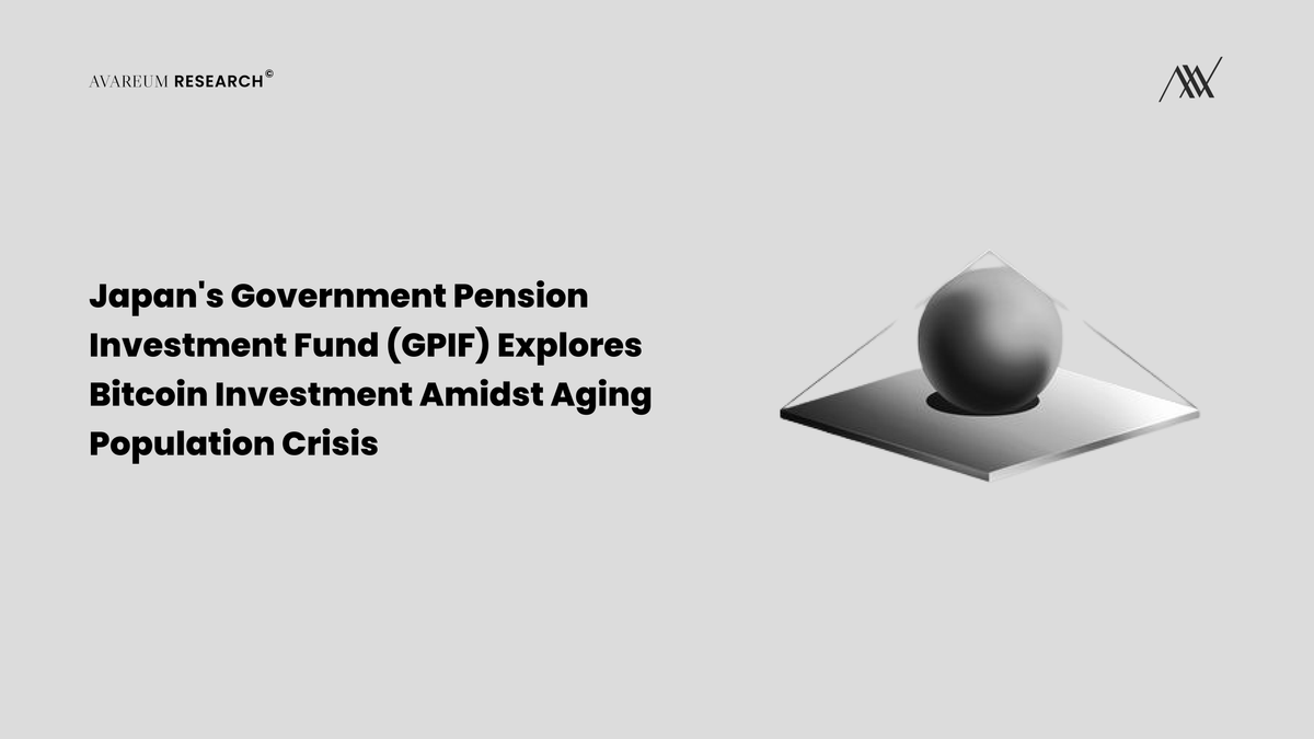 Japan's Government Pension Investment Fund (GPIF) Explores Bitcoin Investment Amidst Aging ...